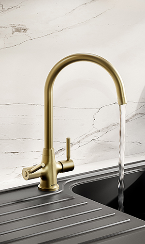 Boosting our product options across the kitchen tap range.