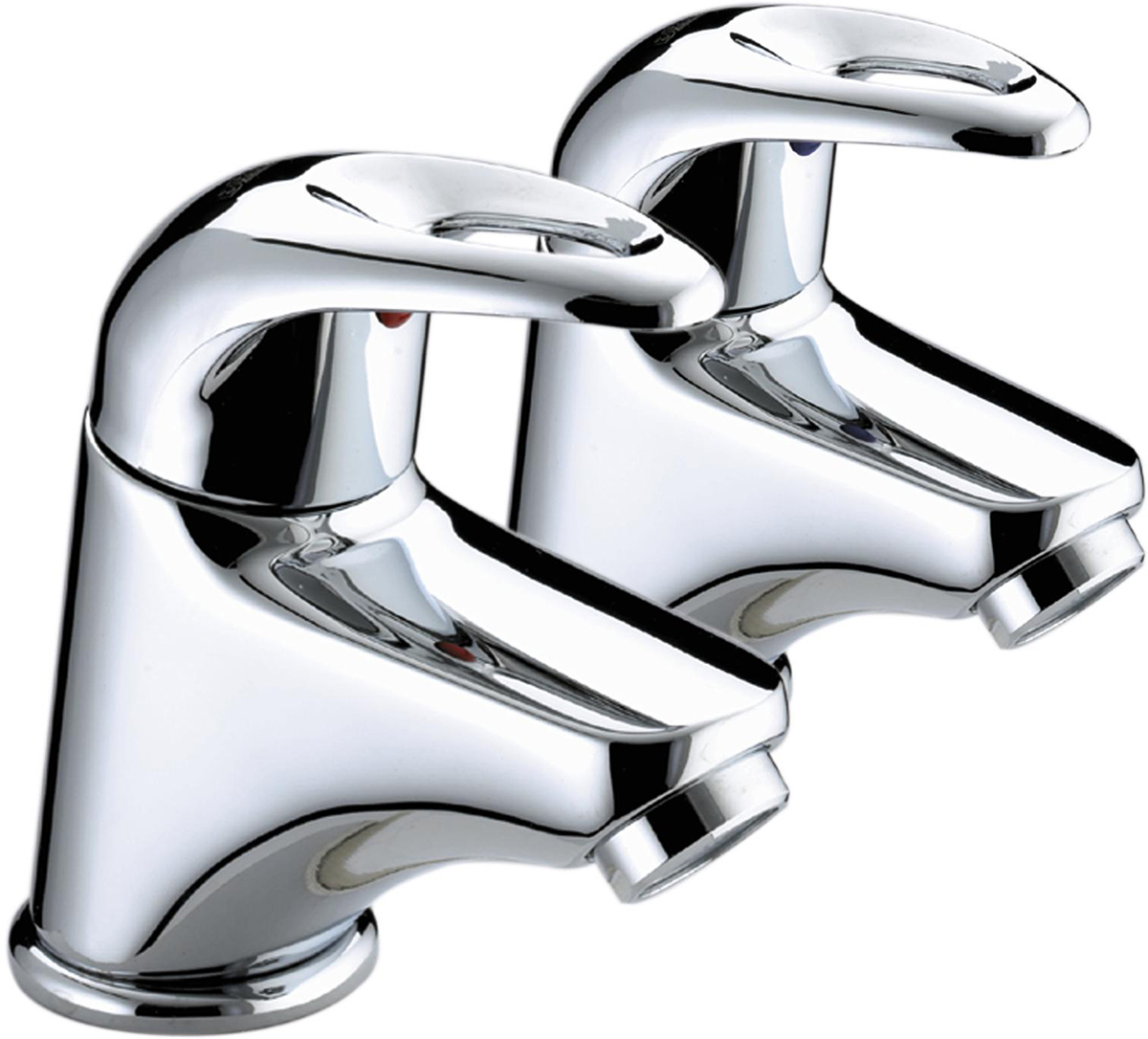 Java Basin Pillar Taps | Bathroom Taps | Bristan