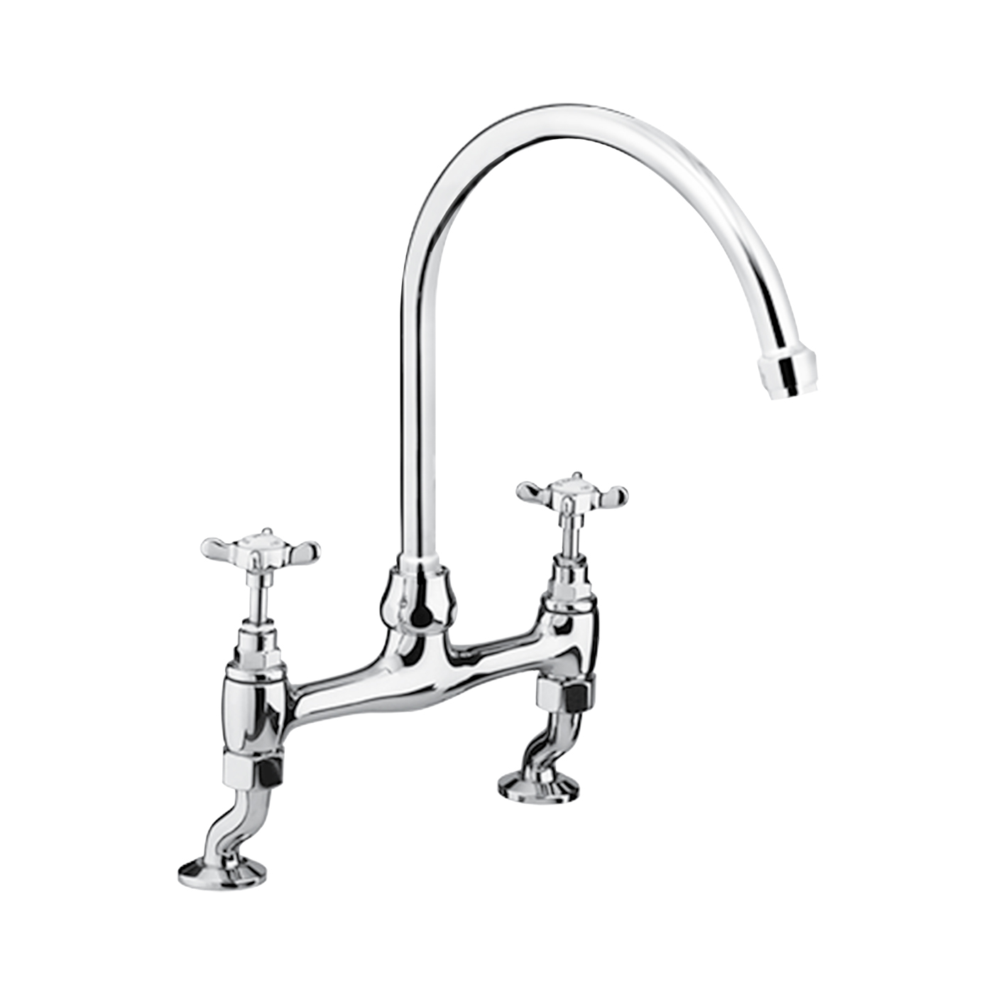 1901 Deck Sink Mixer Chrome | Kitchen Taps | Bristan