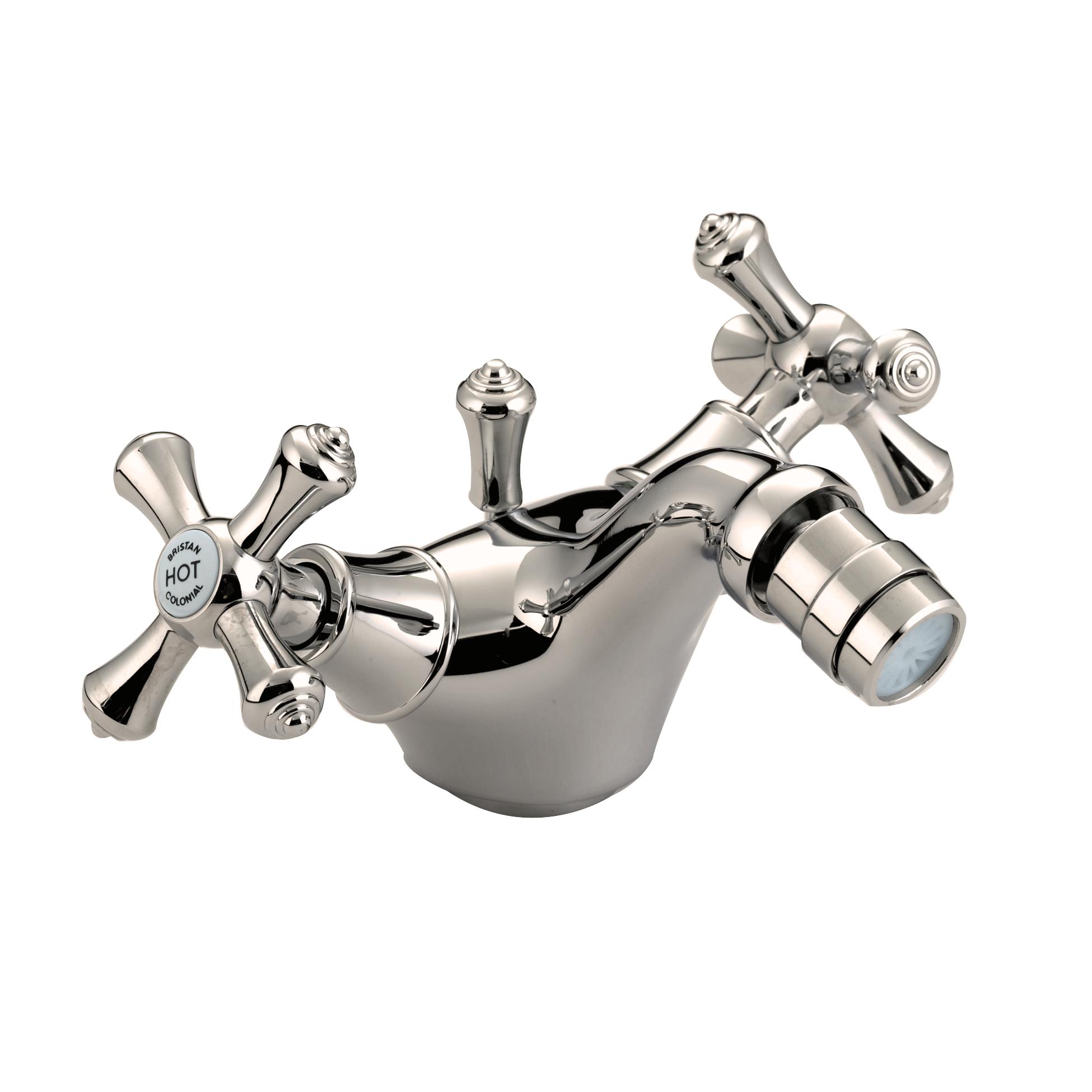 Colonial Chrome Bidet Mixer | Bathroom Taps | Bristan