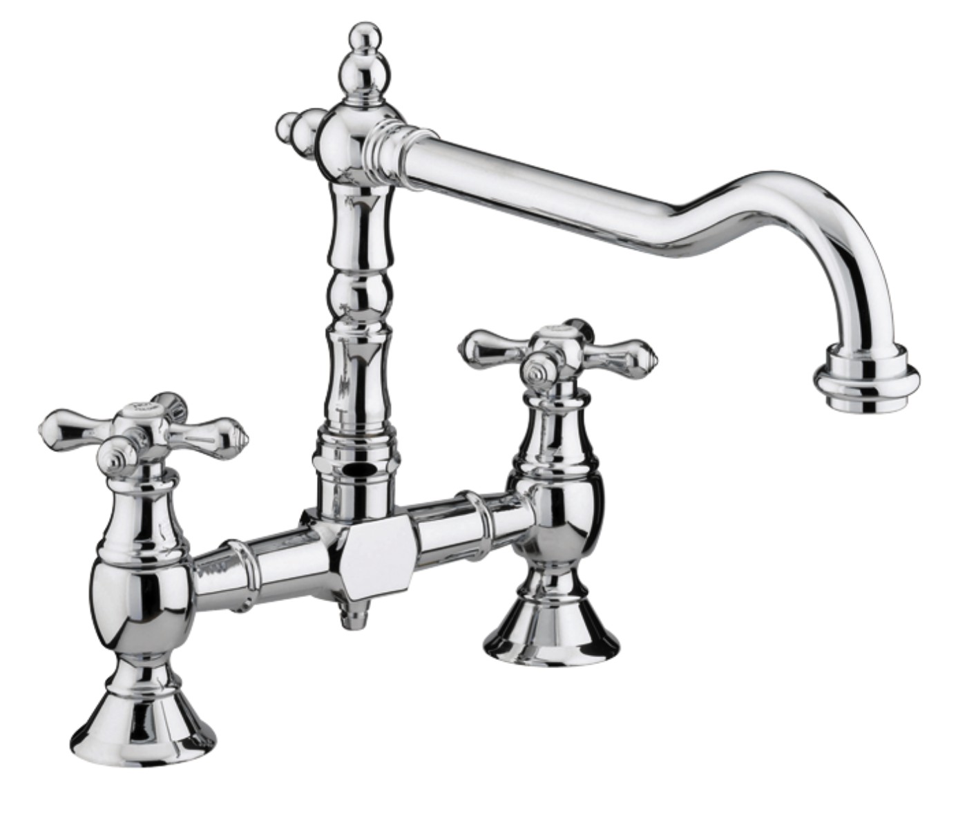 Colonial Bridge Sink Mixer Chrome Plated | Taps | Bristan