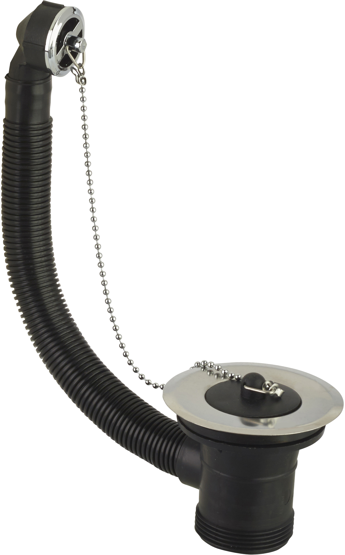 Economy Sink Waste With Plastic Plug Chrome | Bristan