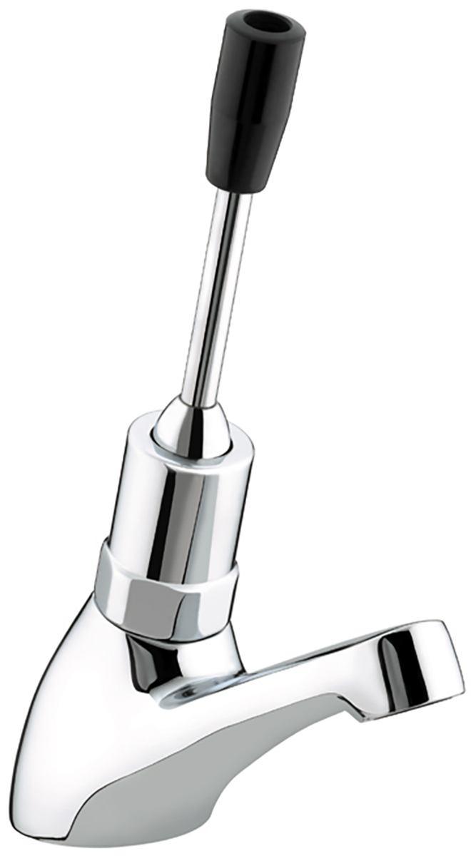 Single Timed Flow Toggle Control Basin Pillar Tap | Bristan