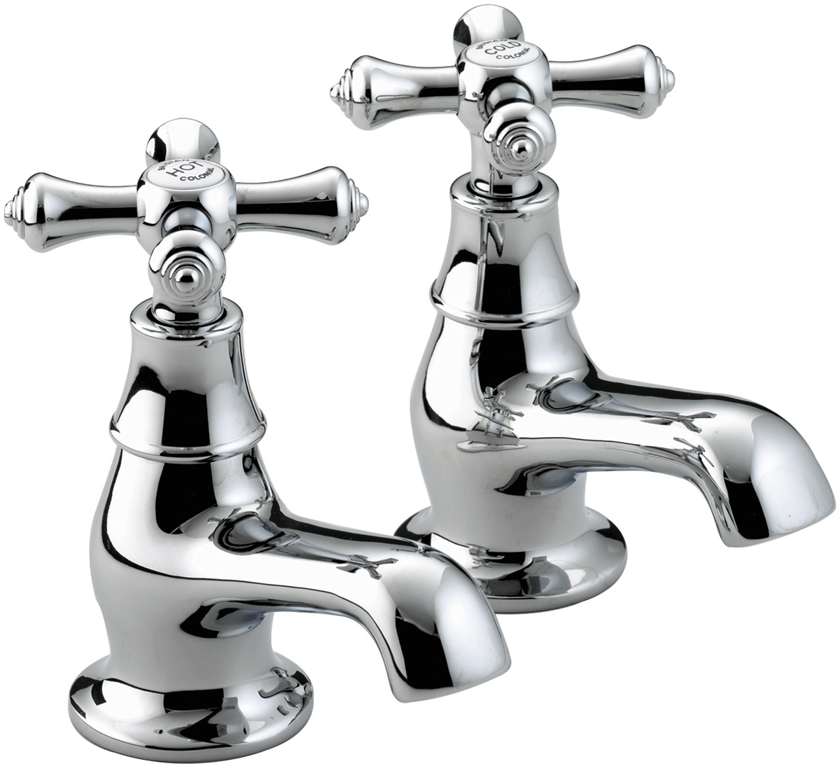Colonial Chrome Bath Taps | Bathroom Taps | Bristan