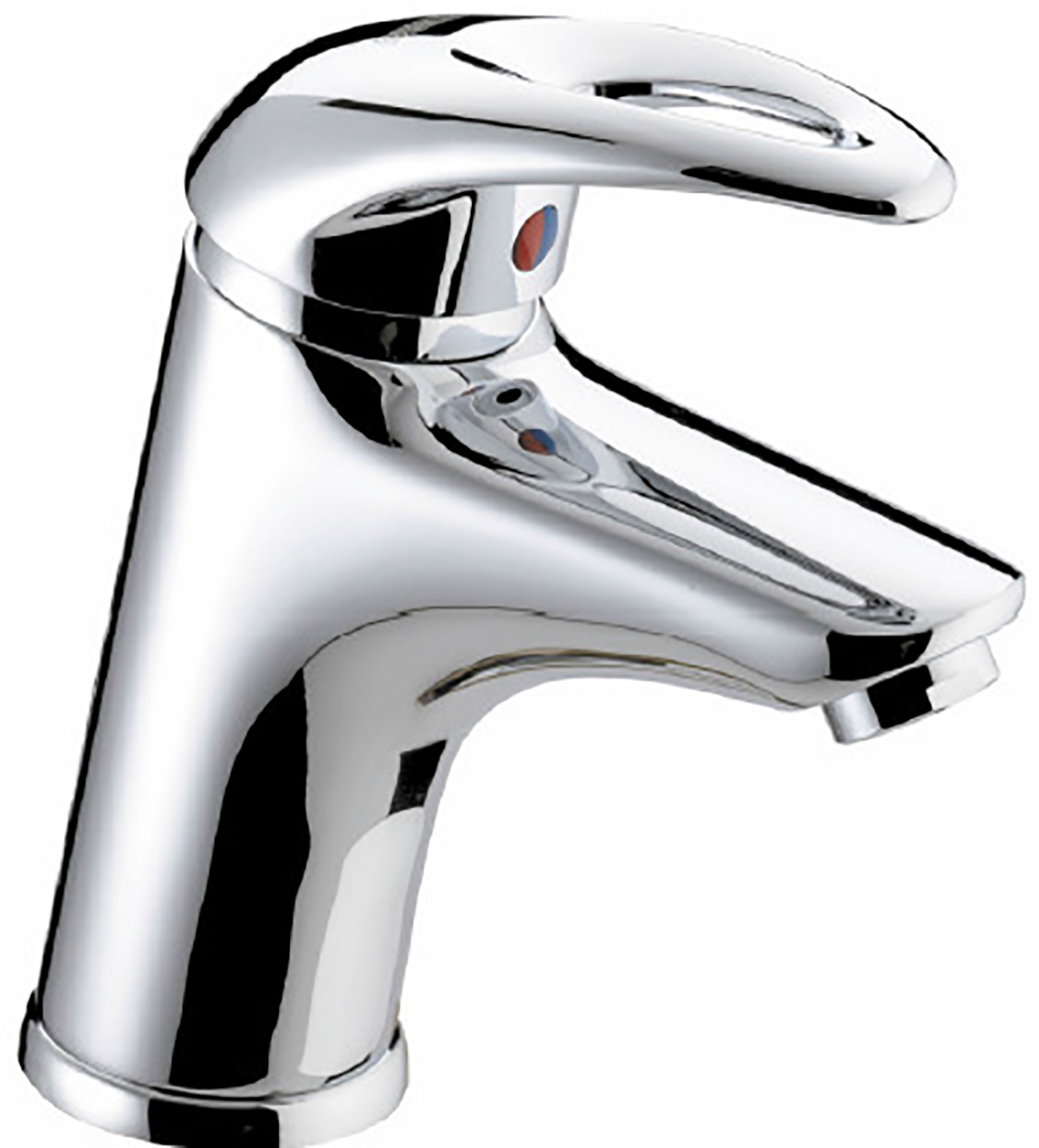 Java Basin Mixer Eco4 with Pop-up Waste Chrome | Bathroom Taps | Bristan