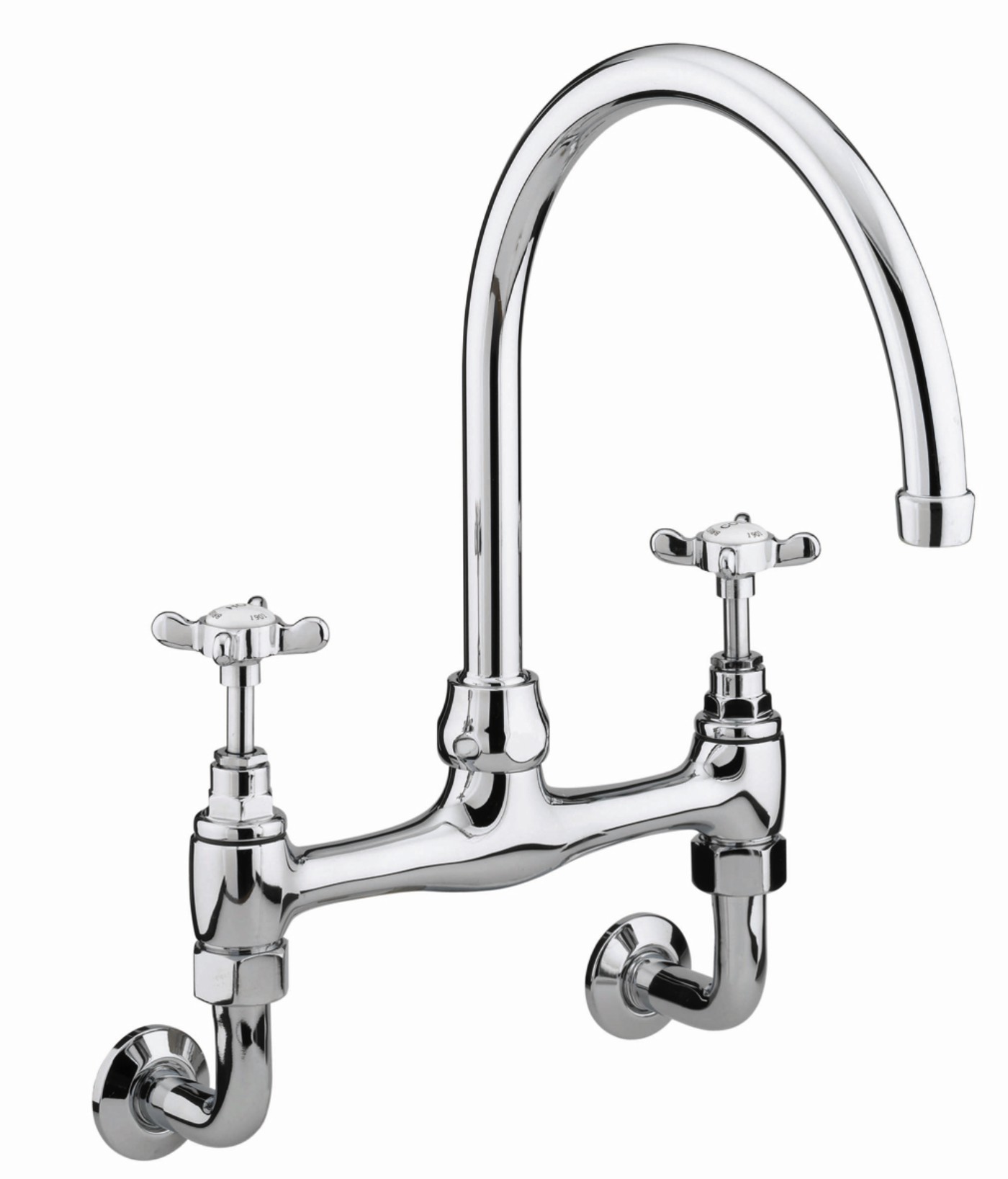 1901 Wall Mounted Bridge Sink Mixer | Taps | Bristan