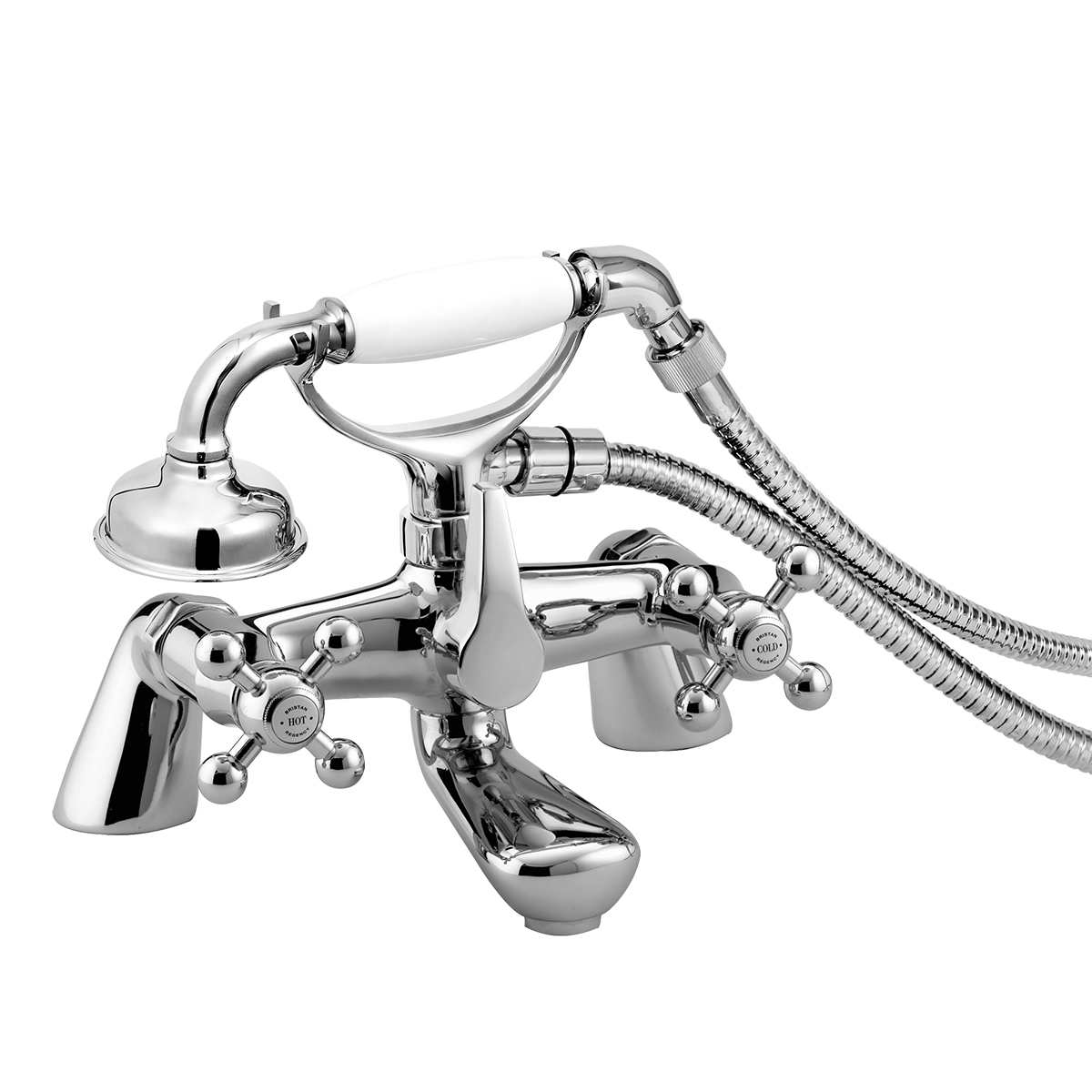 Regency Luxury Bath Shower Mixer Chrome Plated | Bristan