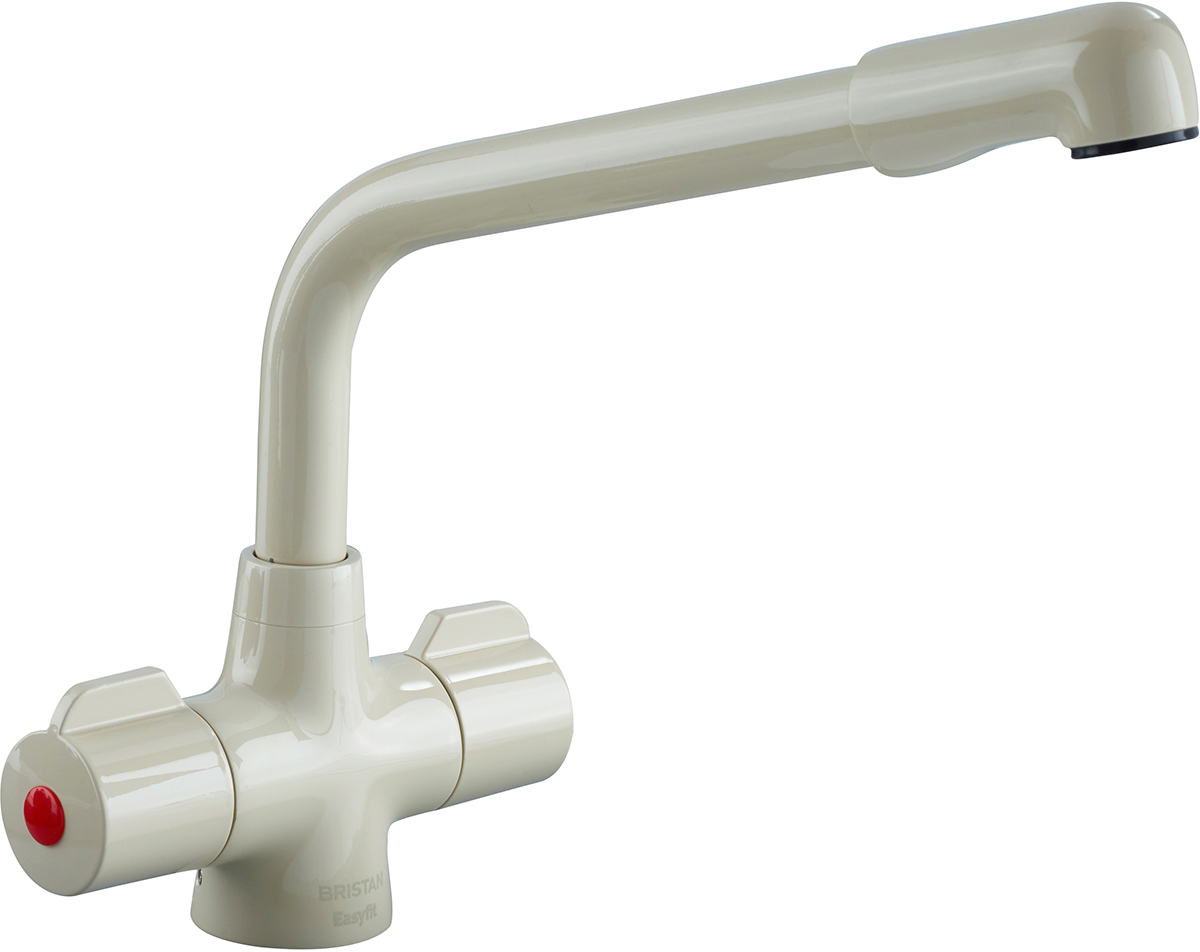 Manhattan Easyfit Sink Mixer Beige | Taps | Bristan