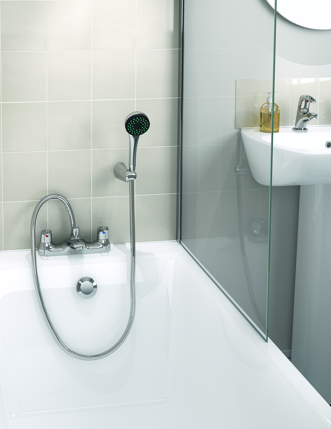 Cadet Bath Shower Mixer | Bathroom Taps | Bristan