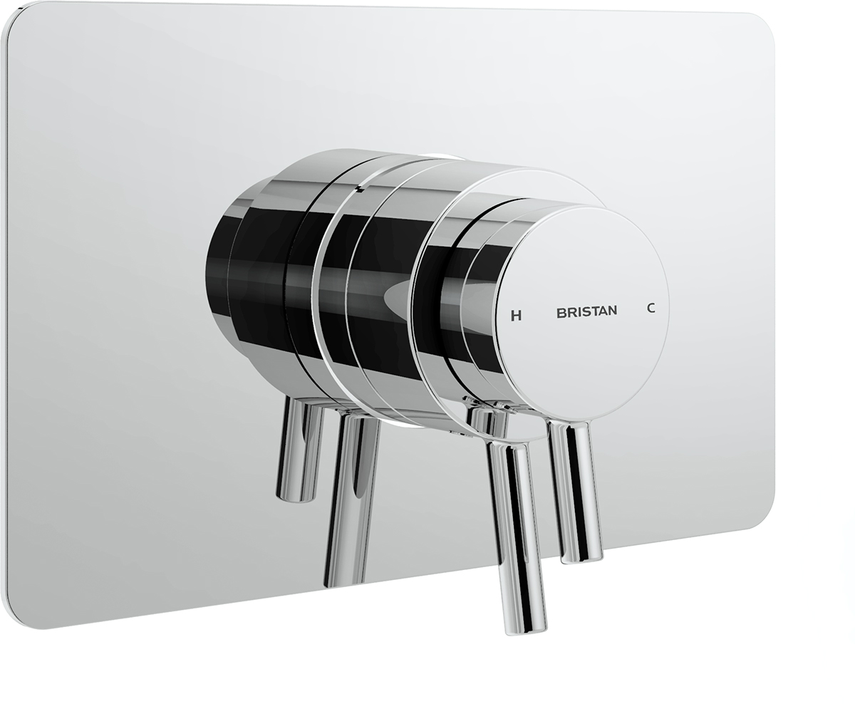 Prism Concealed Concentric Shower Valve | Bristan