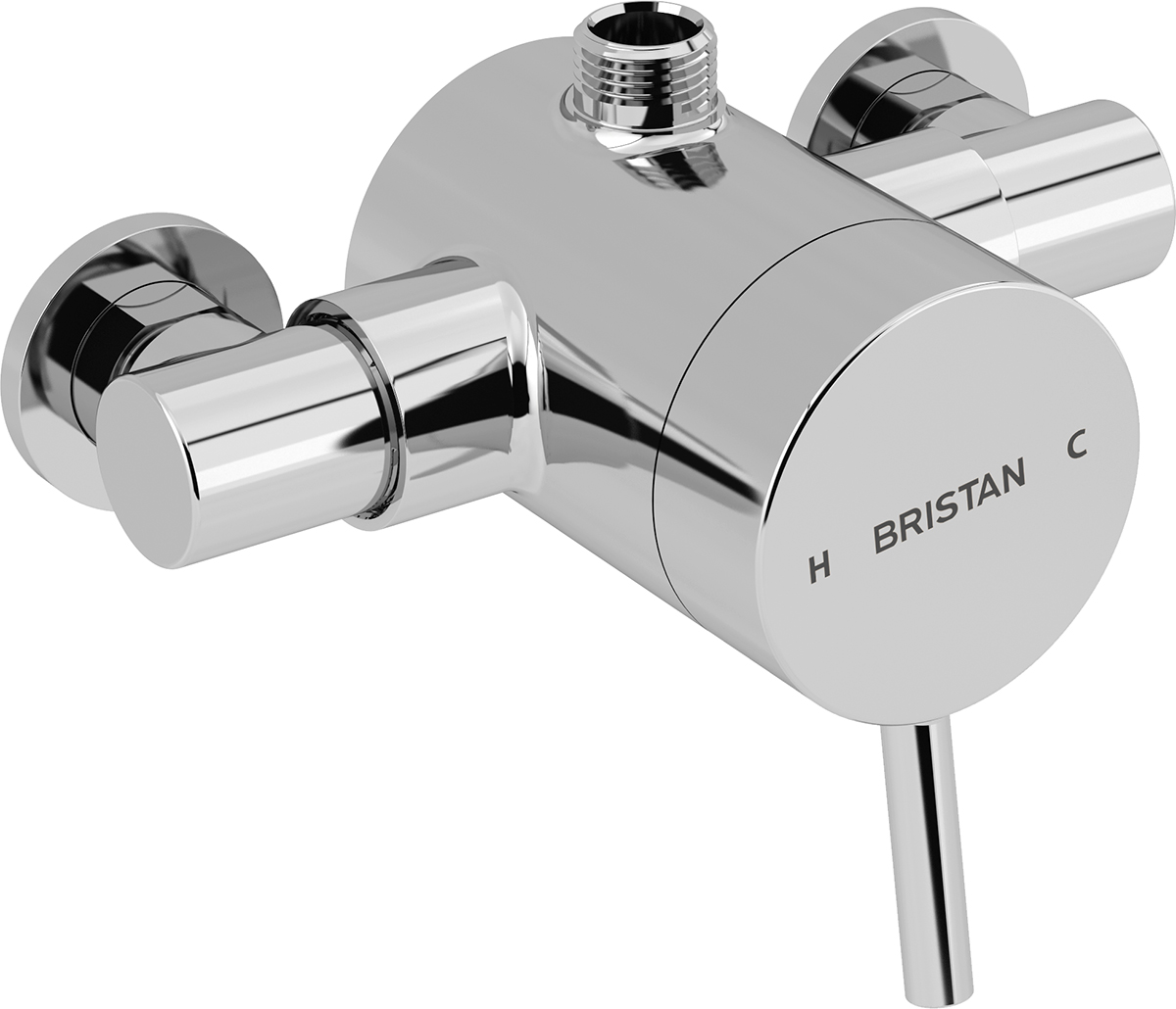 Prism Exposed Sequential Top Outlet Shower Valve | Bristan