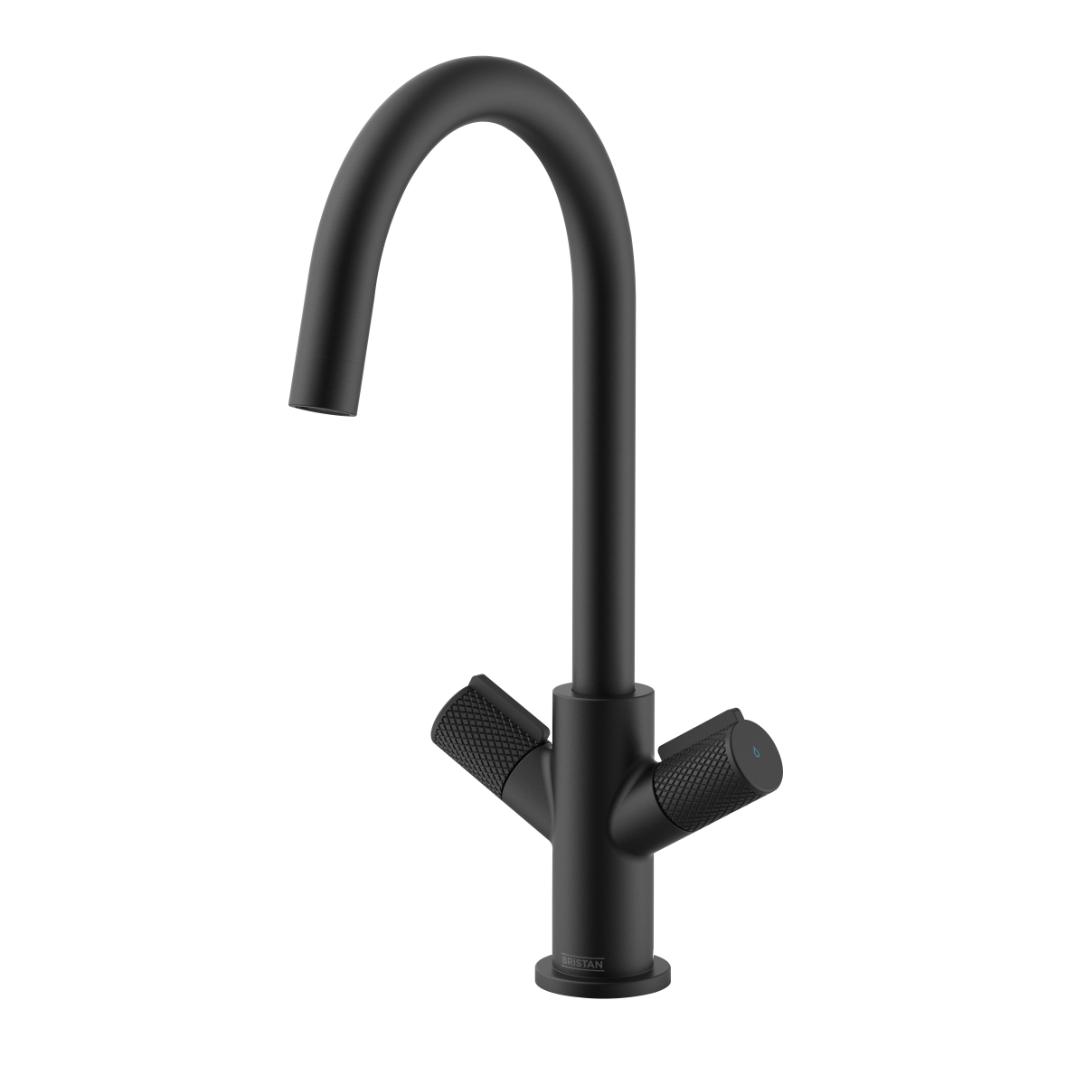 Fern Easyfit Mono Sink Mixer Black | Kitchen Taps | Bristan
